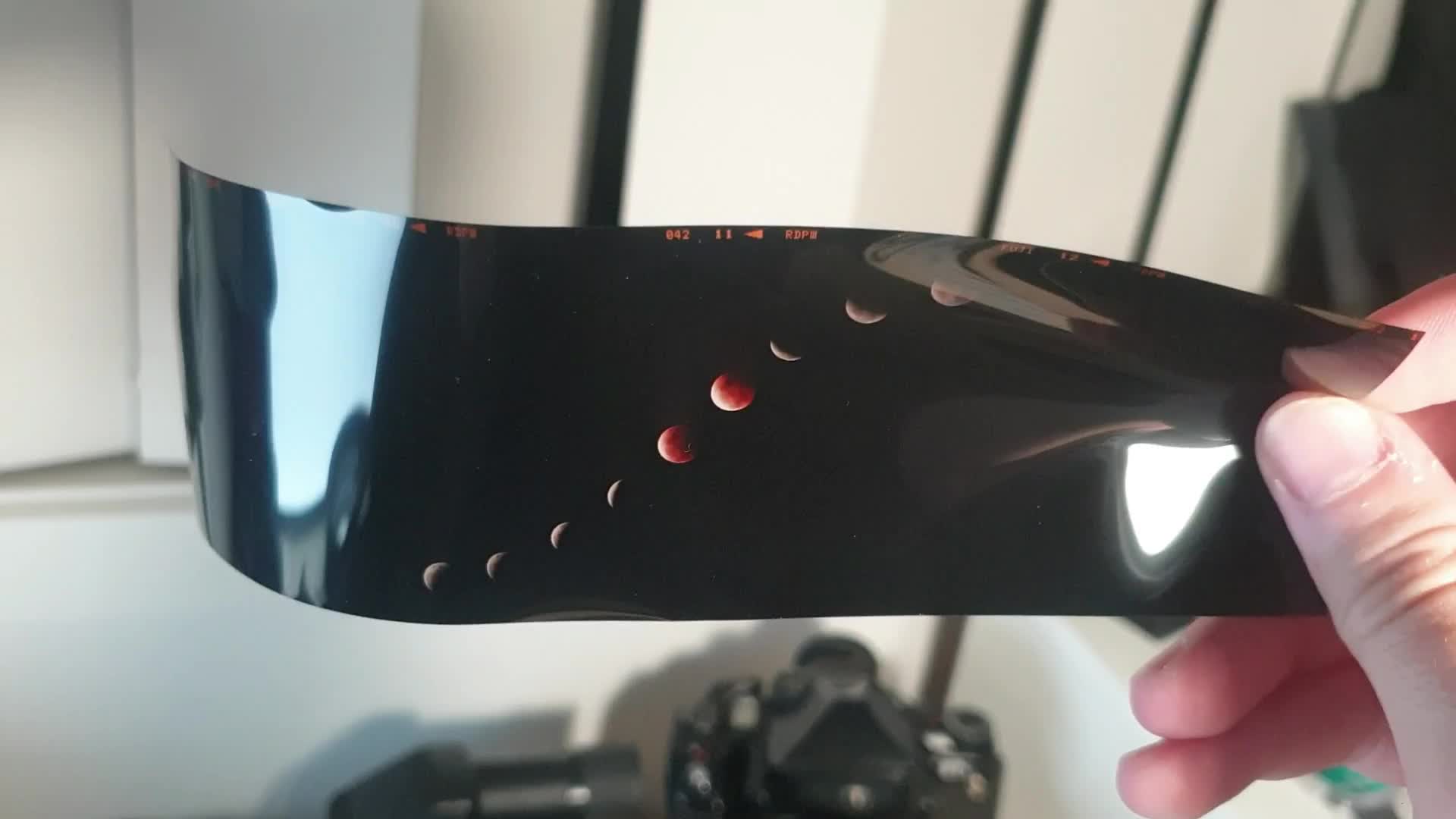 A Lunar Eclipse photographed Film | Scrolller