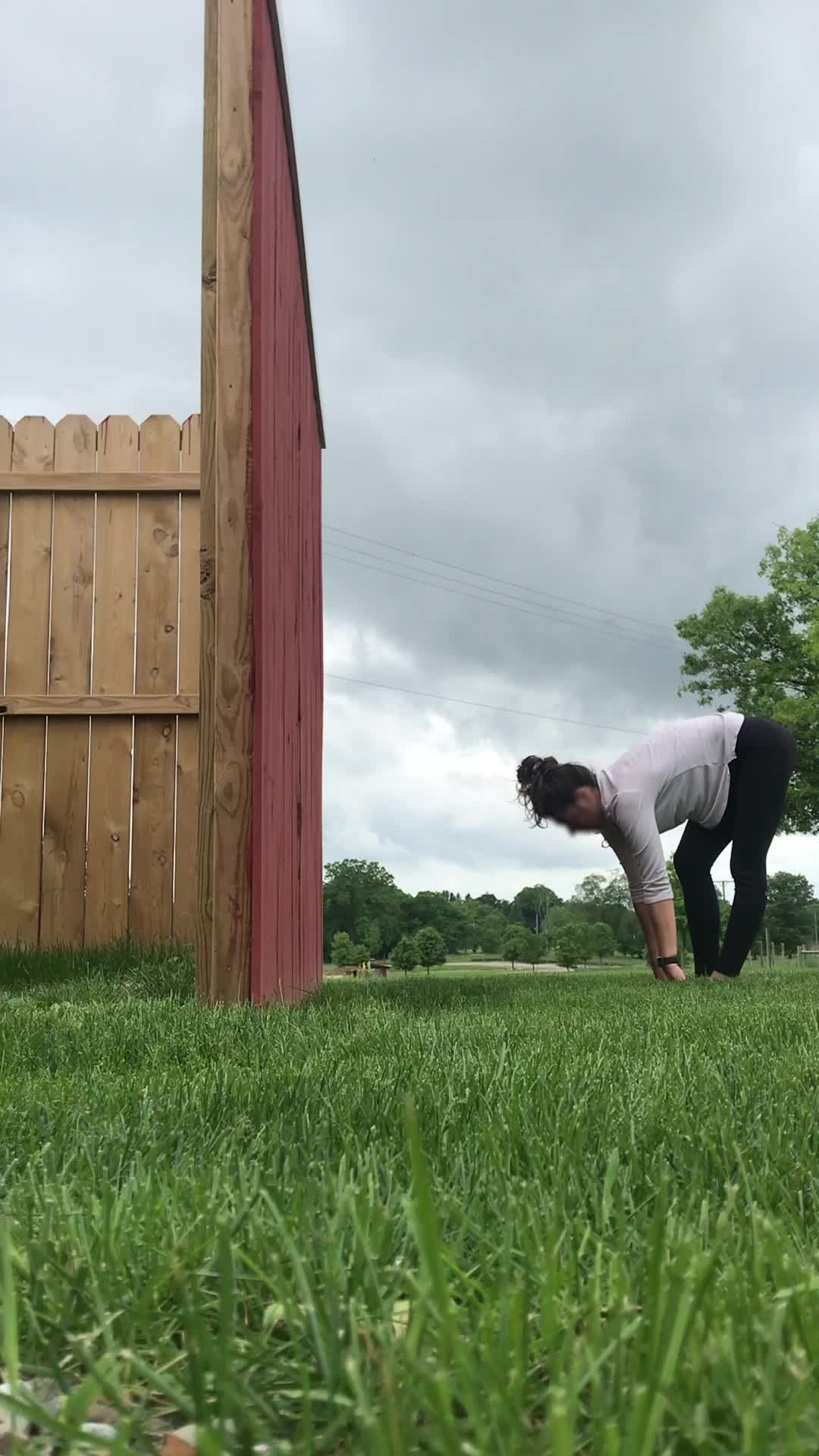 Sneak Peak - naughty yoga in public (and caught!) | Scrolller