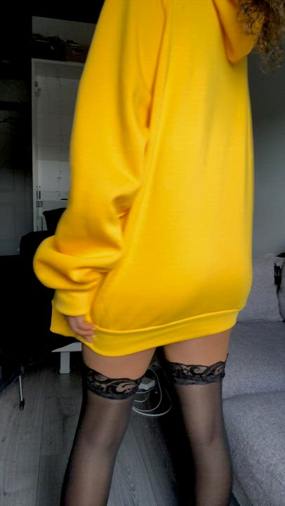 I Love My New Oversized Sweater Scrolller