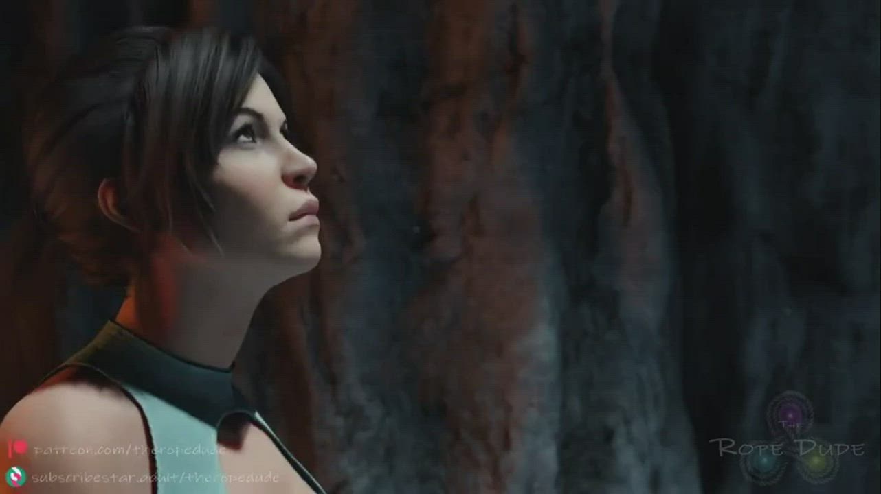 Lara Captured By Tifa The Rope Dude Scrolller