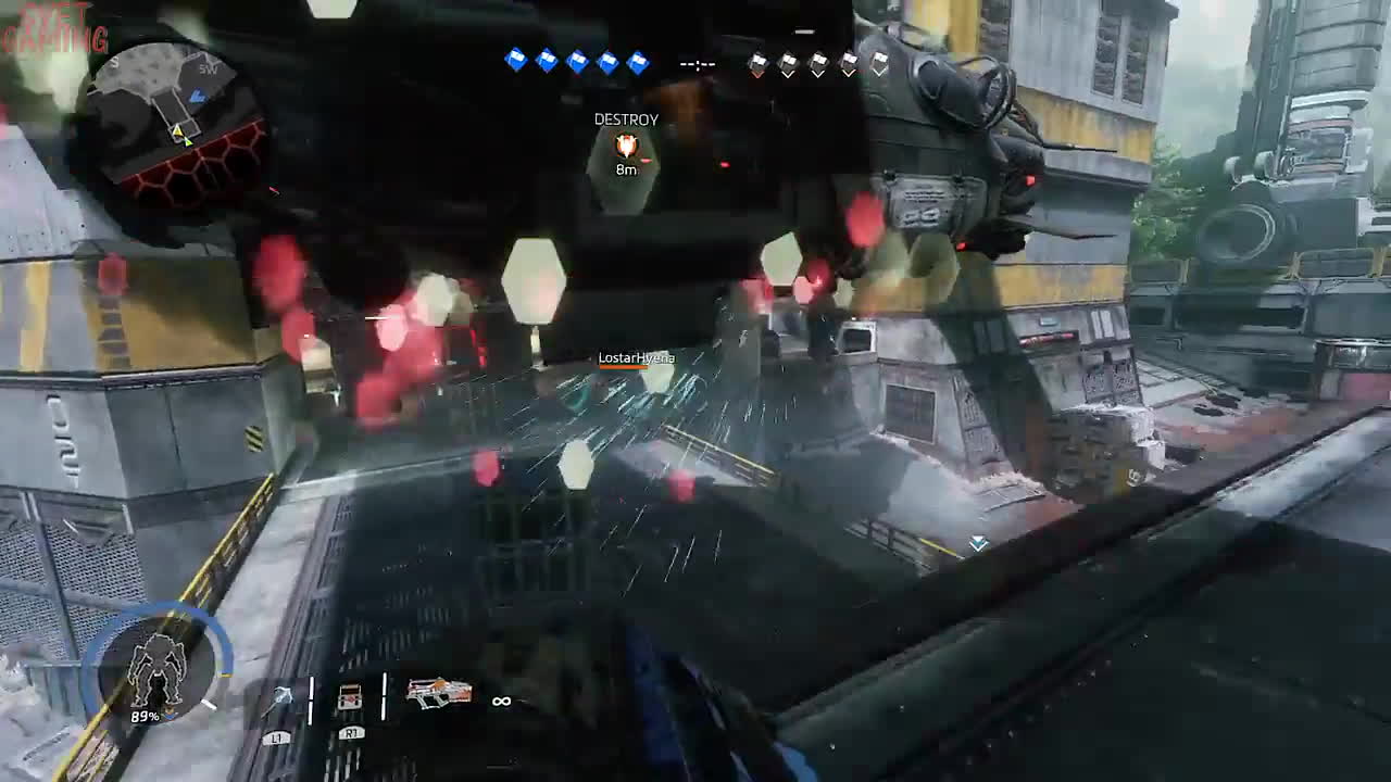 [Titanfall 2] Making peace with the enemy by getting in their dropship instead of destroying it ...