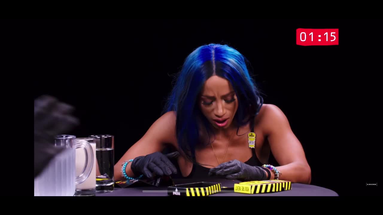 Sasha Banks drooling | Scrolller