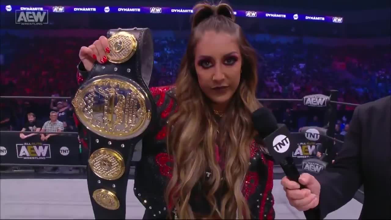 Packed arena in the palm of her hands - Dr. Britt Baker DMD | Scrolller