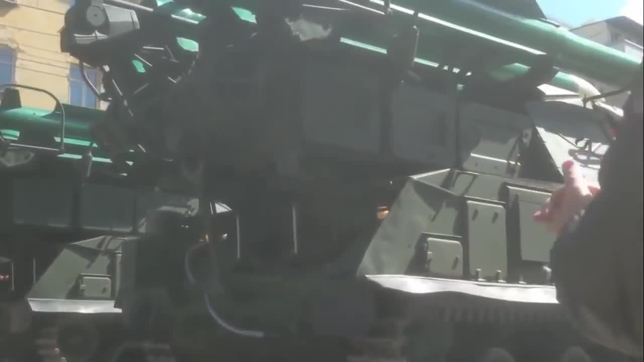 Russian Buk Missile System Catches Fire During Victory Day Parade | Scrolller