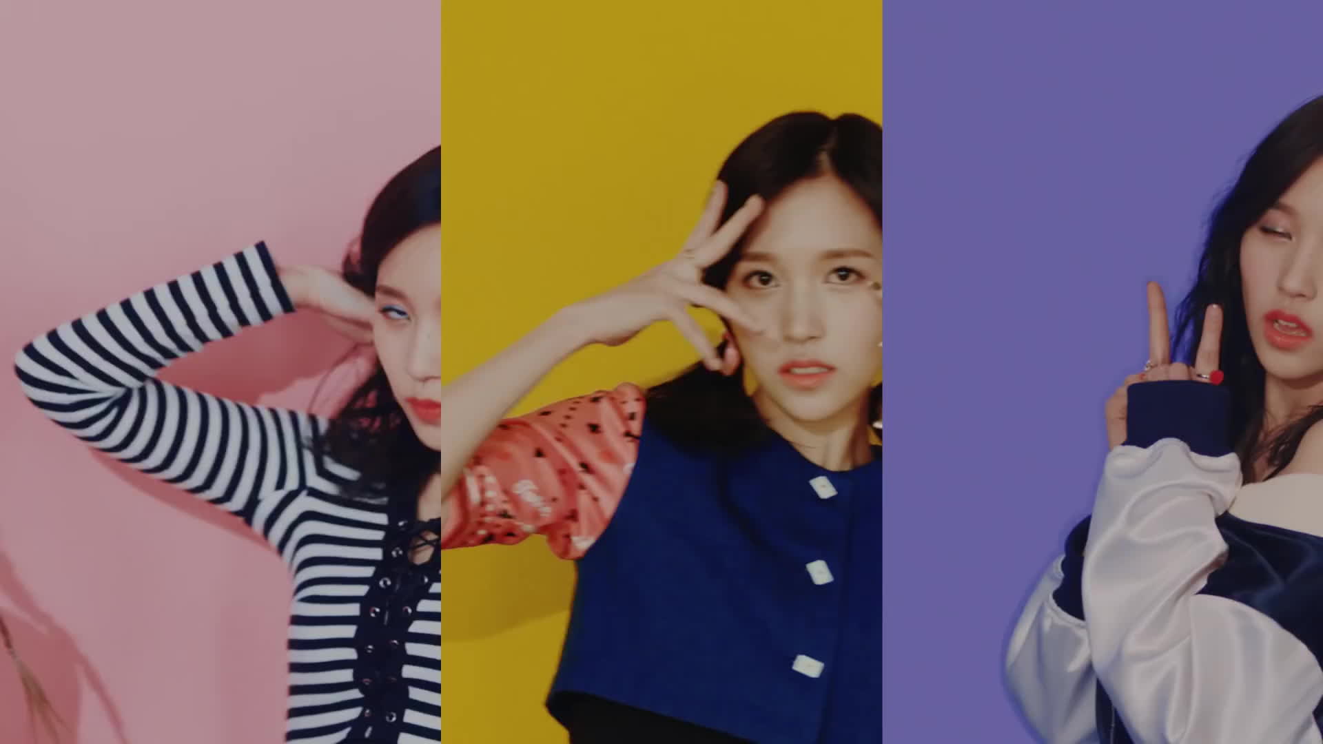 Mina Twice Knock Knock Triple GIF | Scrolller