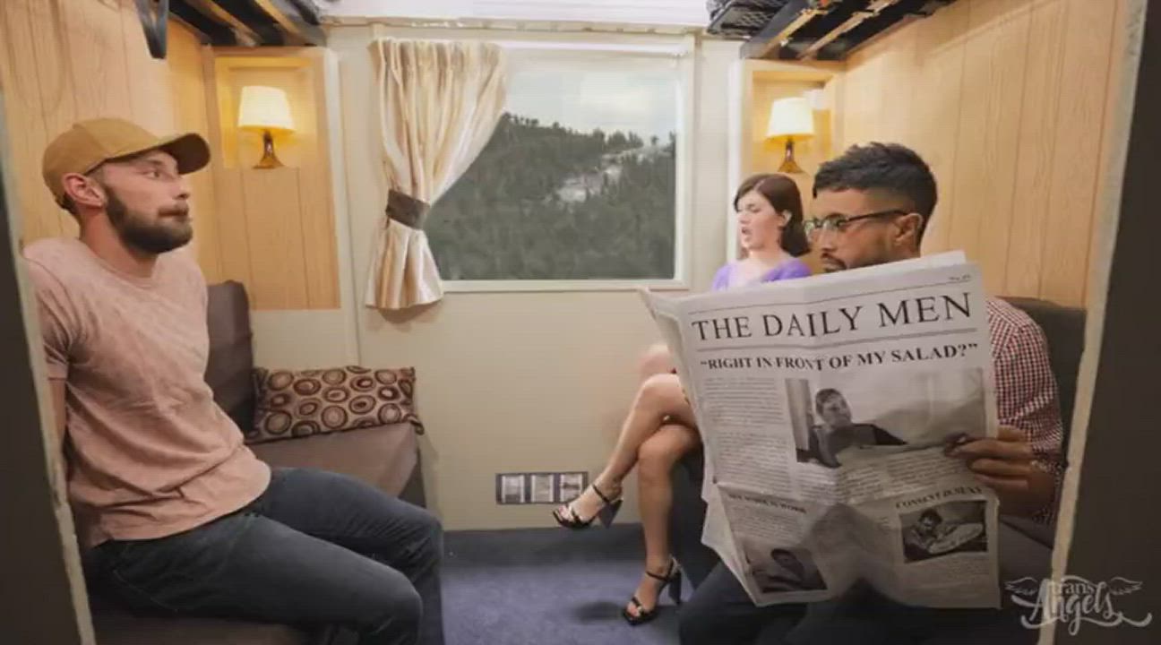 Lucky guy gets a great view on the train | Scrolller