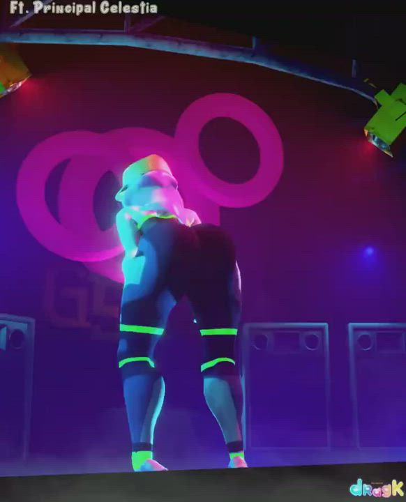 Human Celestia Twerking (Dragk) [Equestria Girls] |w/ sound| | Scrolller