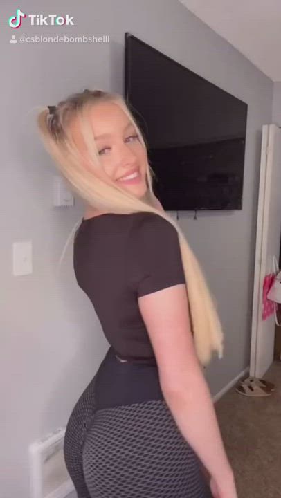 Busty Blonde with Bouncy Tits in Slow Motion | Scrolller