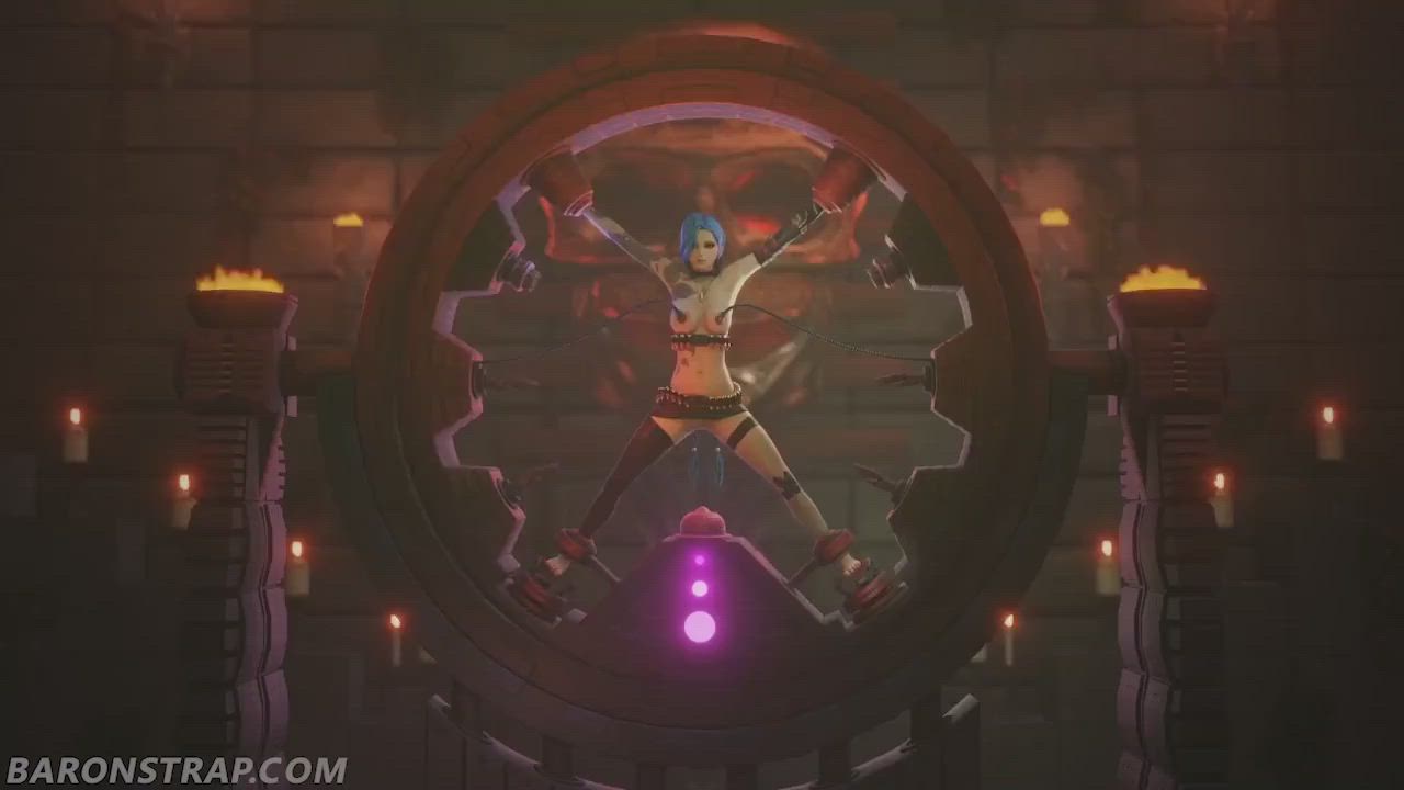 Jinx gets tickled (BaronStrap) [League of Legends] | Scrolller