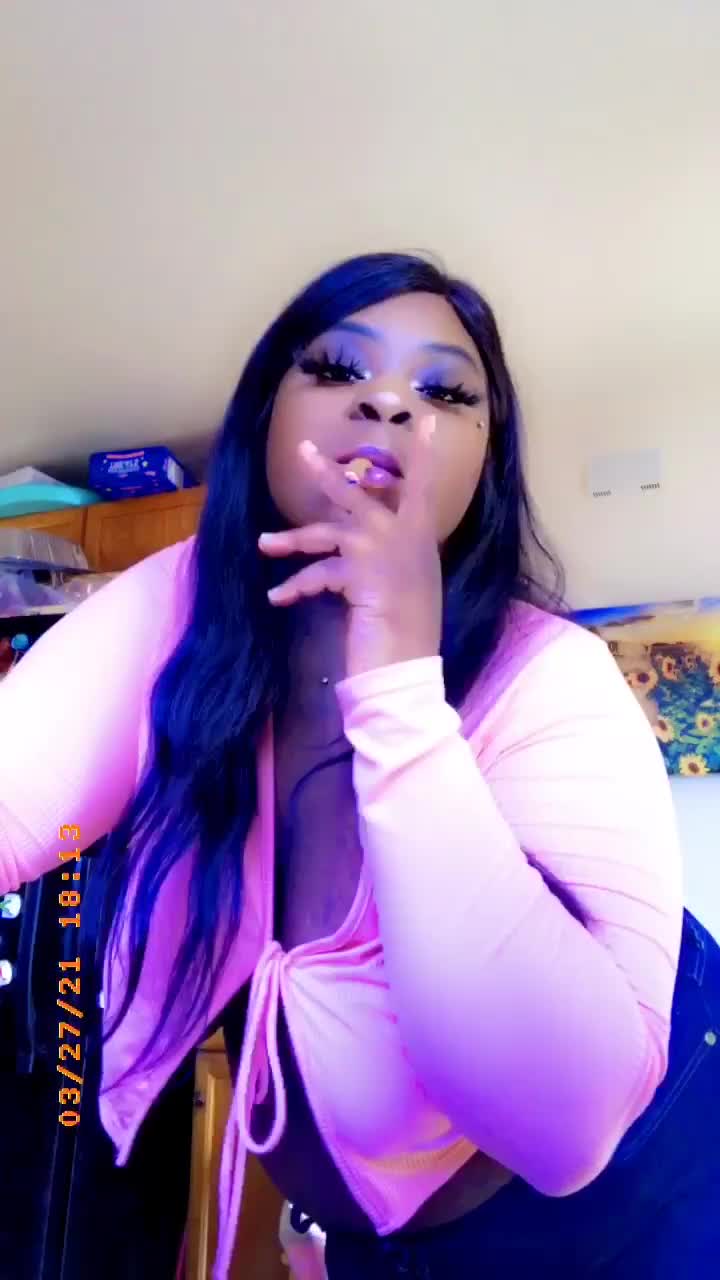 Flashed my fat tits while my friend’s boyfriend was still in the kitchen with me. 😂 Do you like ...