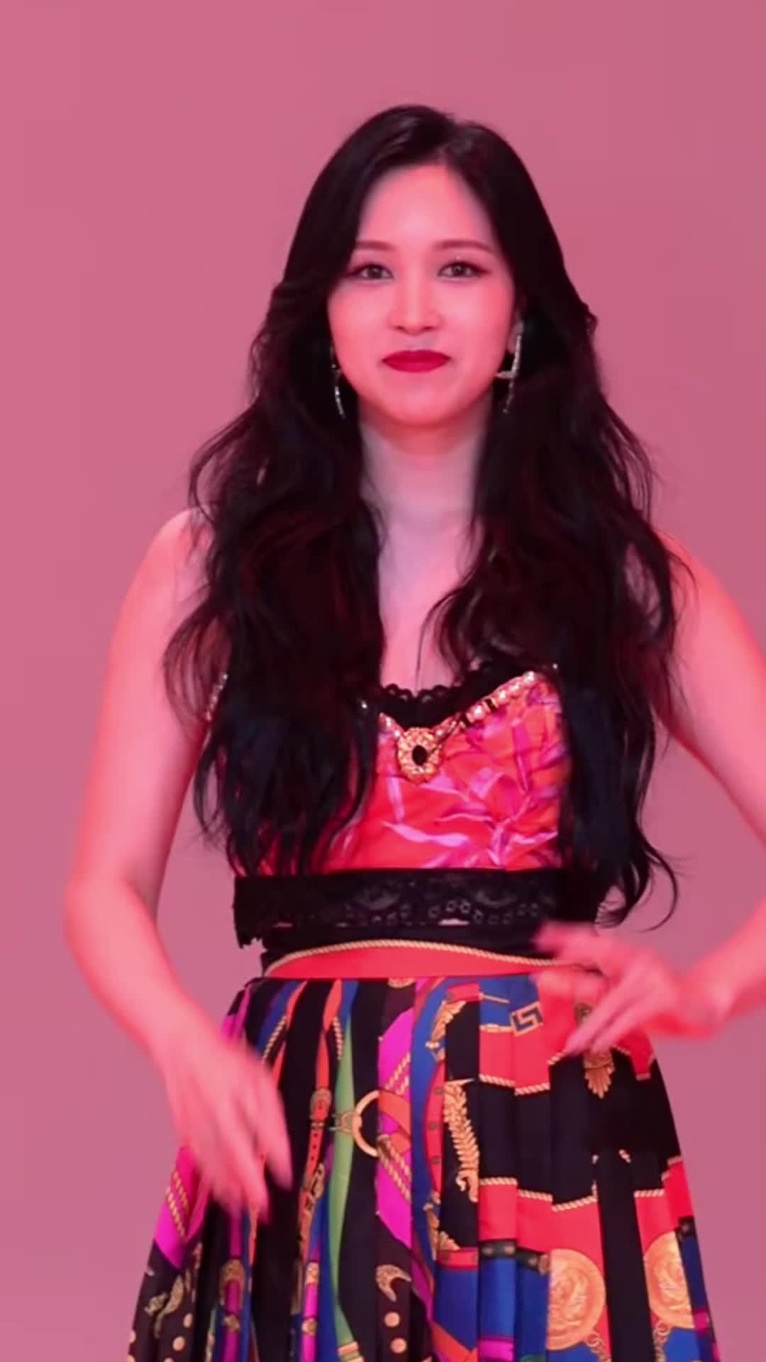 Mina - black & red top, multi colored dress, alcohol free outfit, studio choom | Scrolller