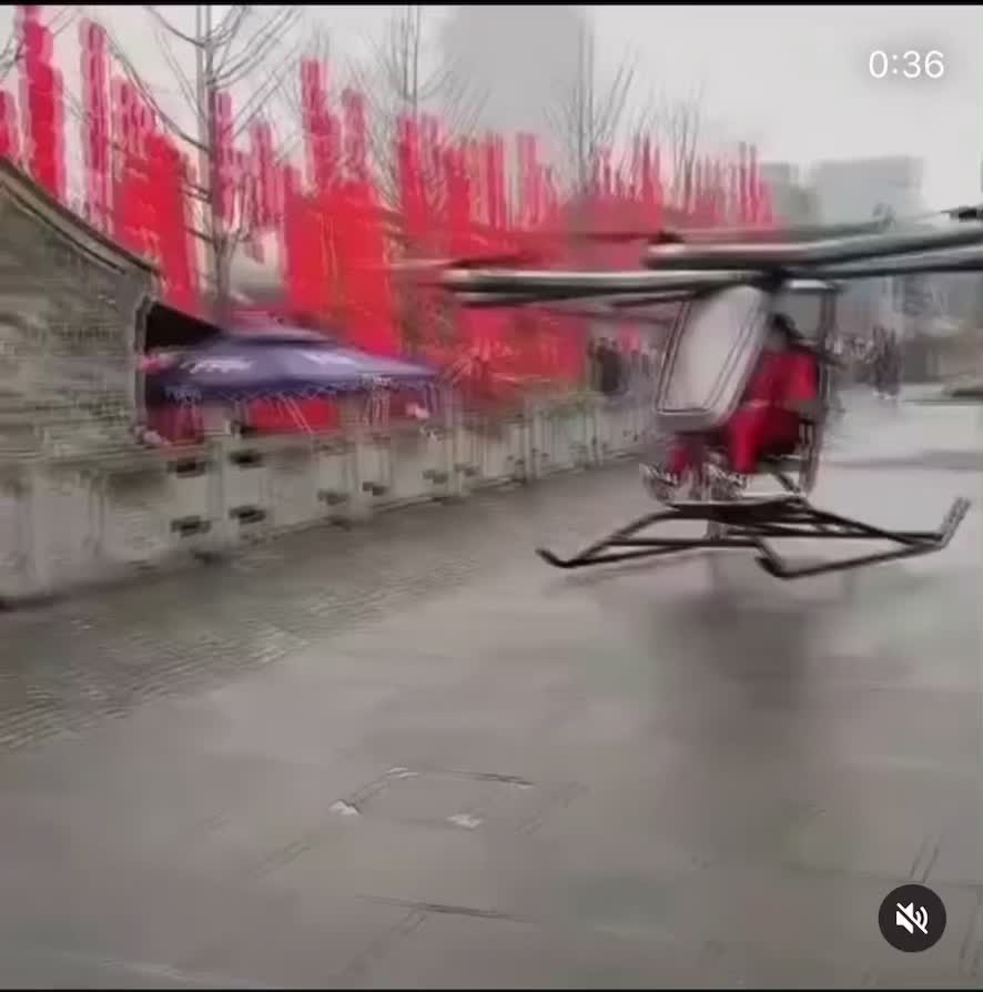 Imagine making your own helicopter | Scrolller