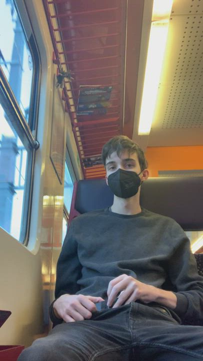 undressing in a train | Scrolller