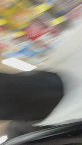 Showing you my pretty pussy and butt plug in the grocery store | Scrolller