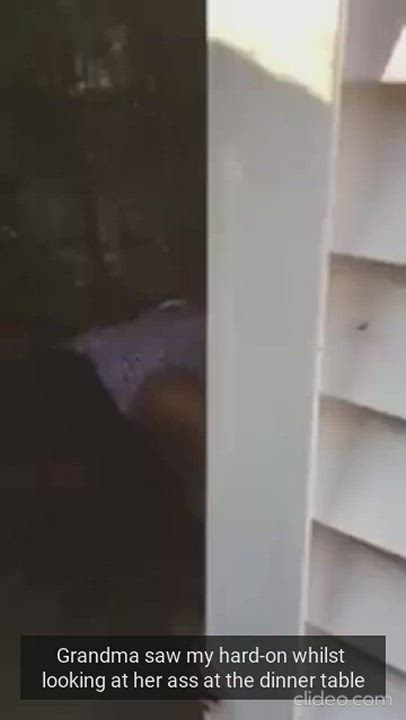 (Gm/Gs) Granny at the table | Scrolller