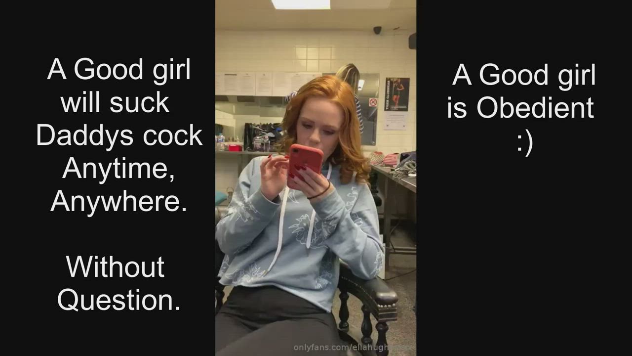 A Good girl is obedient :) | Scrolller