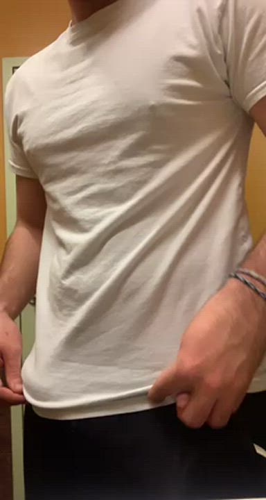 Whipped it out in the bathroom at work | Scrolller