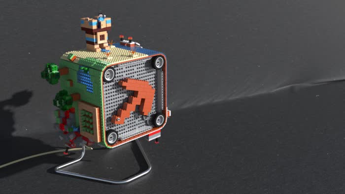 Minecraft LEGO Block | Scrolller