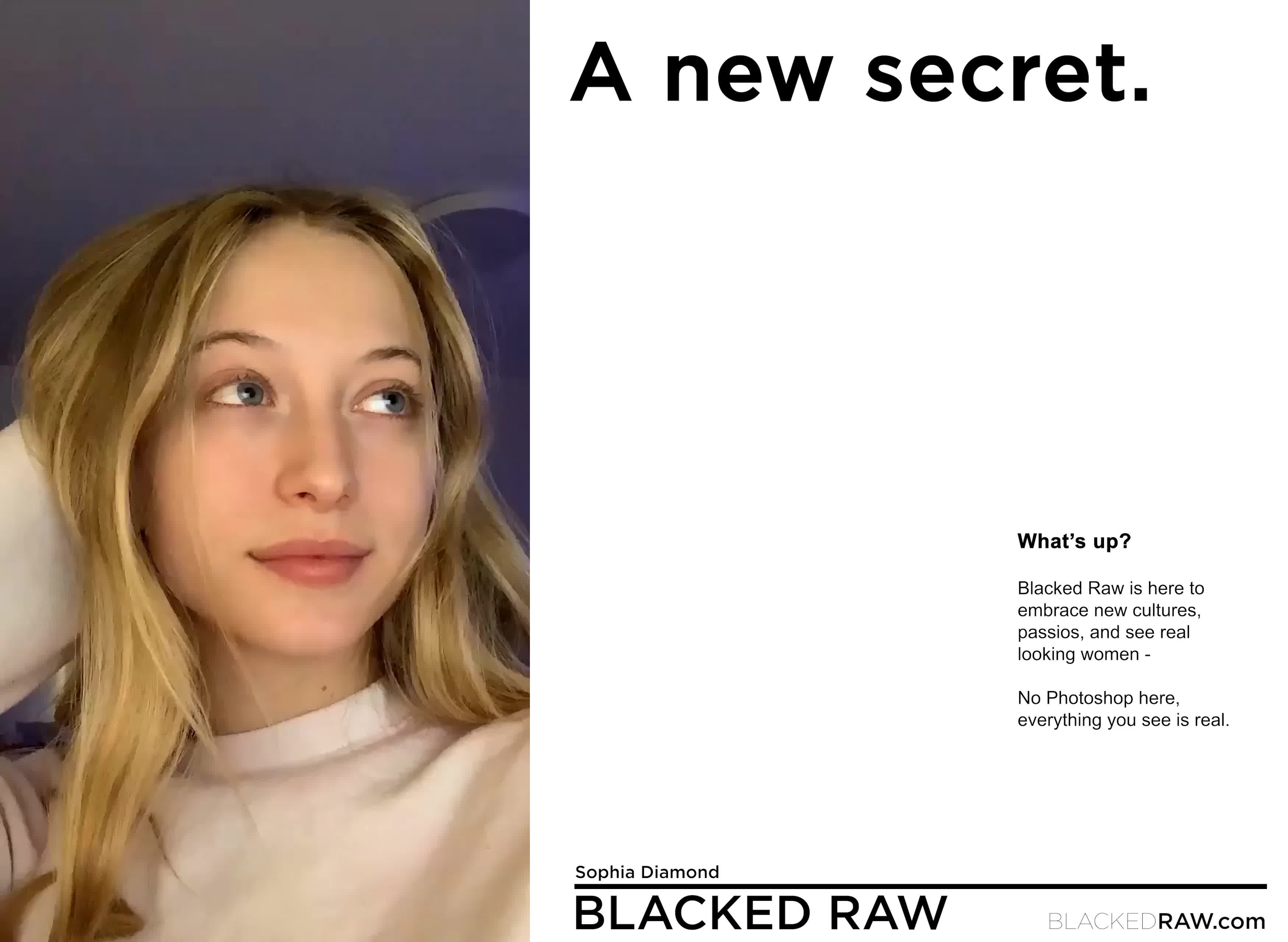 Sophia Diamond for Blacked Raw | Scrolller