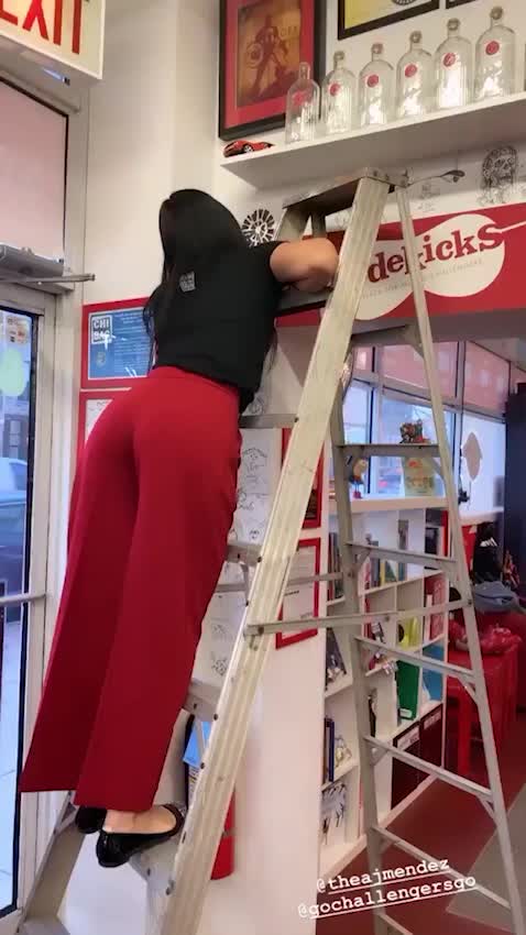 Up a ladder | Scrolller