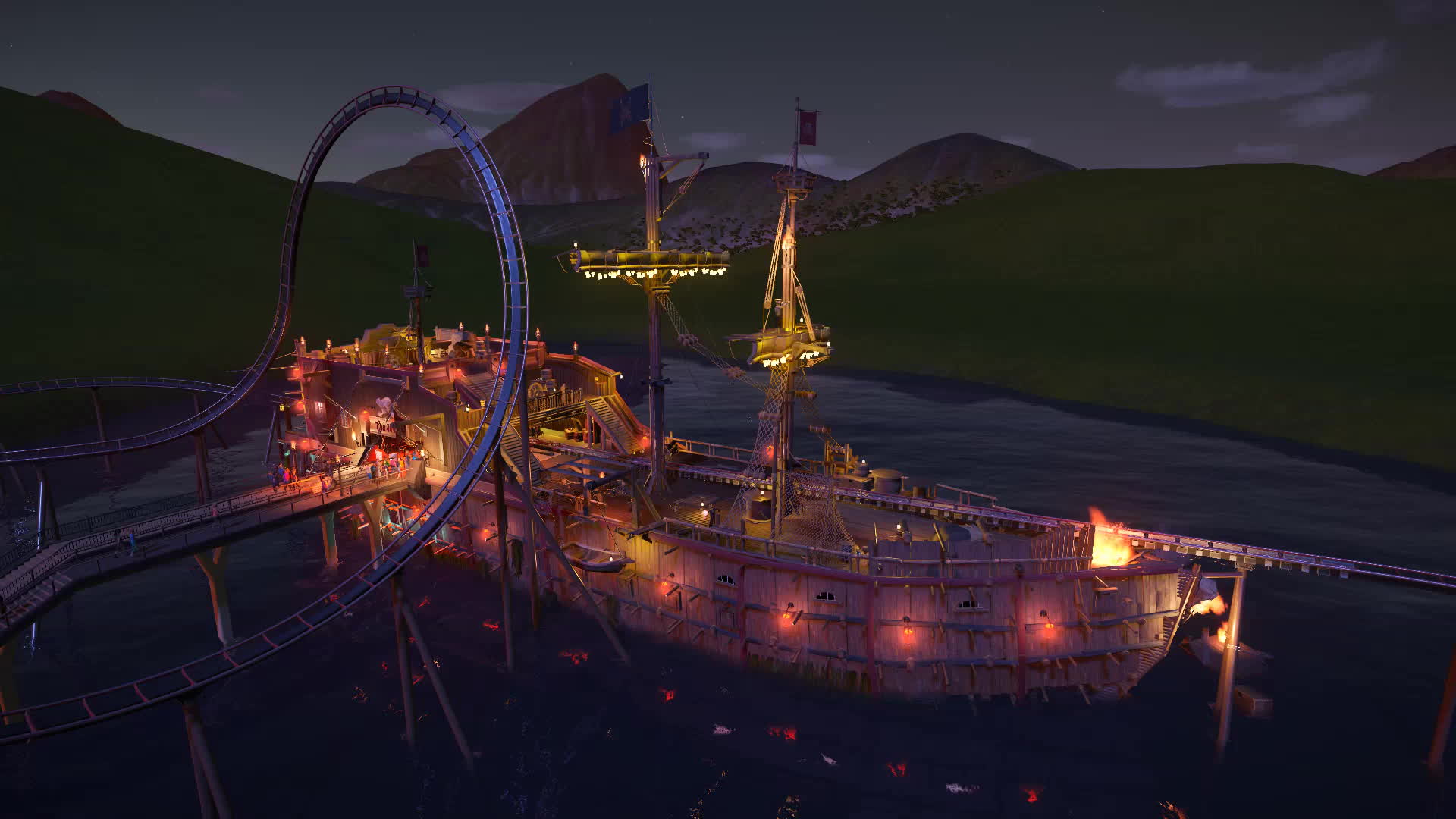 My Huge, Custom, Coaster-Launching Pirate Ship | Scrolller