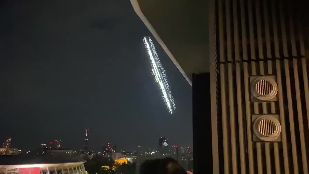 1800 drones sky formation at the Tokyo 2020 Olympics opening ceremony | Scrolller