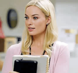 Meeting the new intern at work... [Margot Robbie] | Scrolller