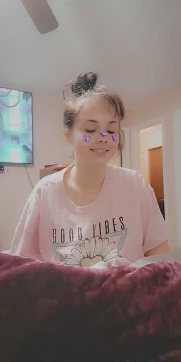 I was feeling goofy and had to show my little 18 year old titties [OC] | Scrolller