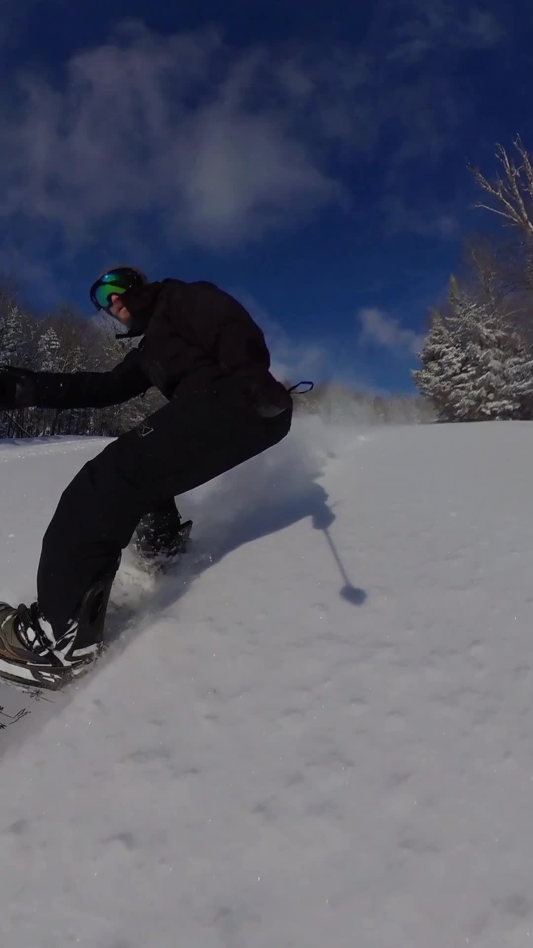 powder riding with a 360 cam | Scrolller