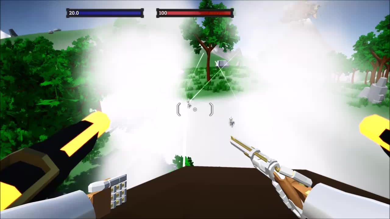 Spooling up the gatling gun for a double kill | Scrolller