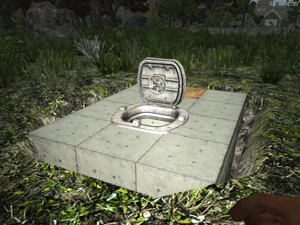 Changed my bunker entrance from boring to psychedelic | Scrolller