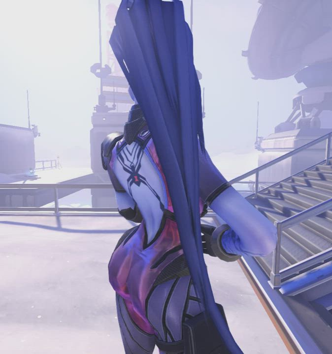 Widowmaker presenting her bubble butt [Overwatch] | Scrolller