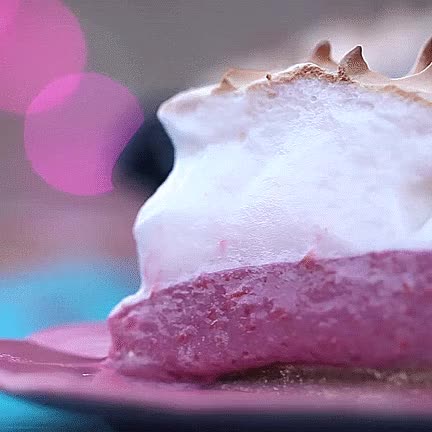 Vegan Pink Lemon Meringue Pie | Scrolller