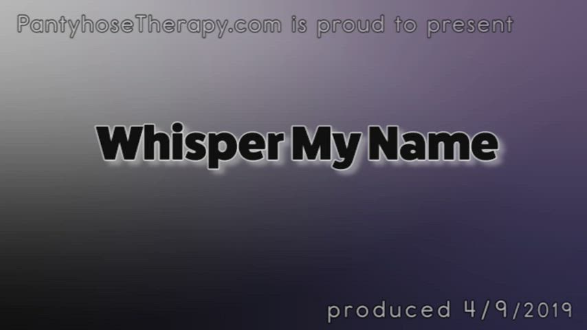 "you just quiver at the very thought of it..." ChristinaQCCP - Whisper My Name | Scrolller