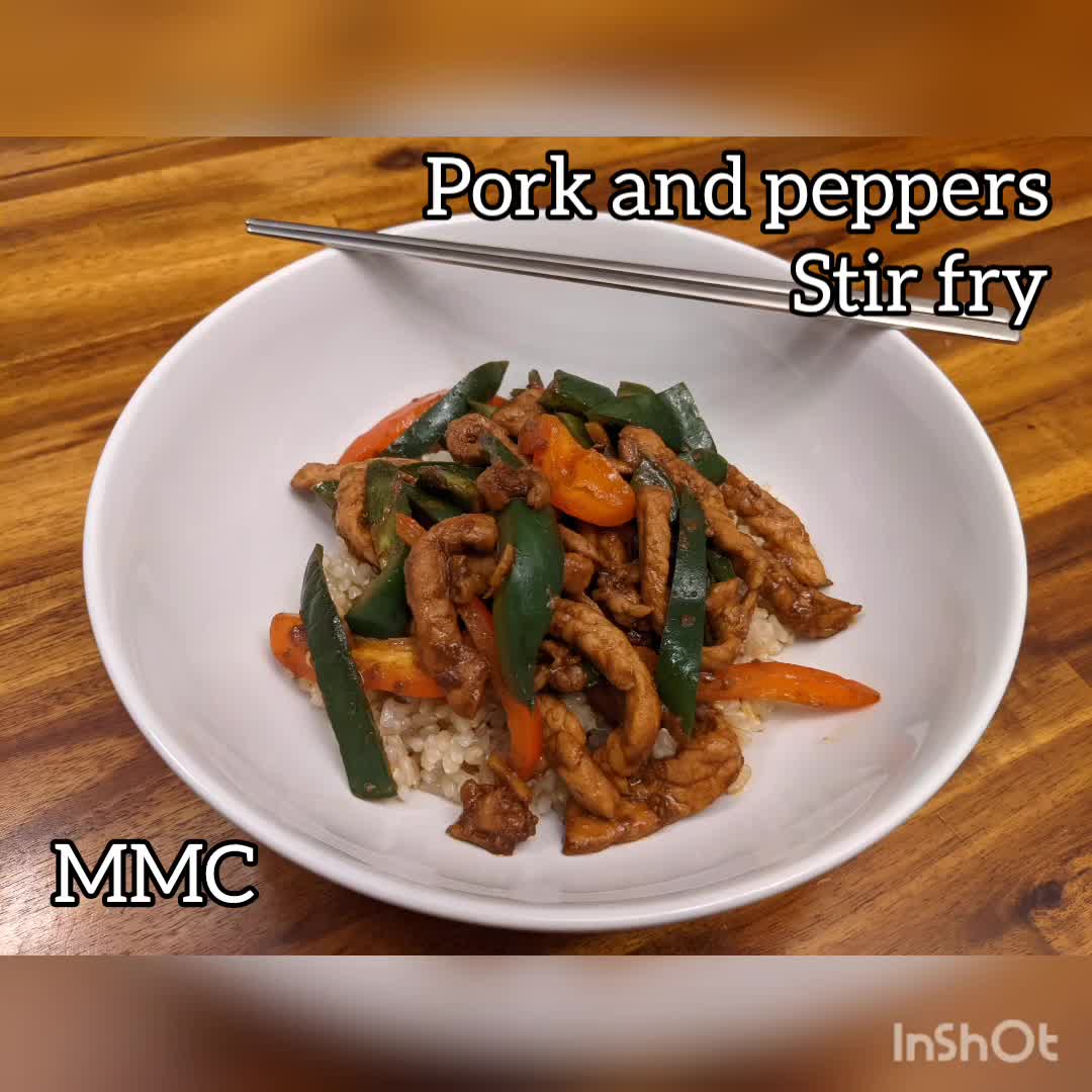 Pork and Peppers Stir Fry | Scrolller