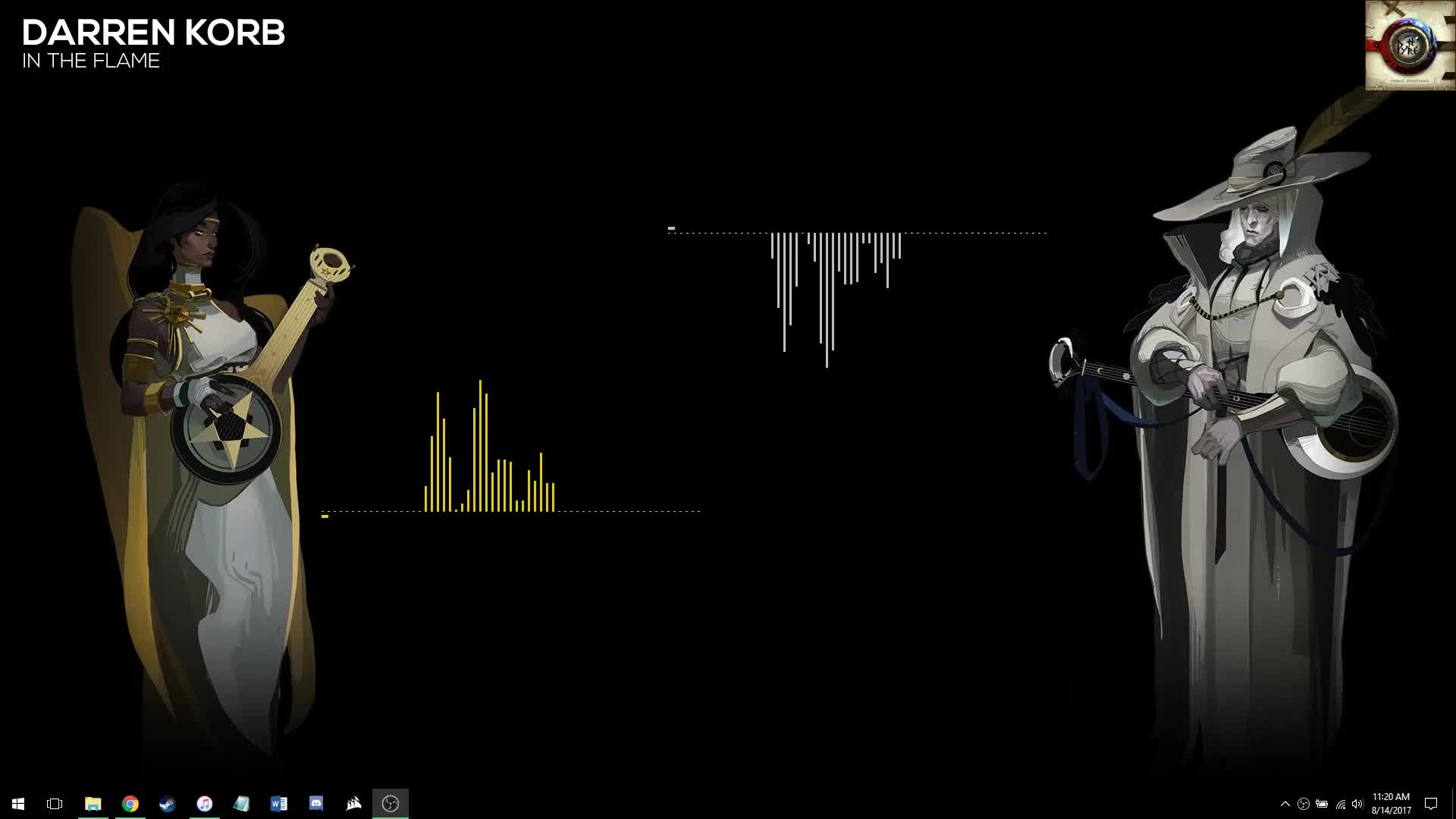 Pyre Themed Visualizer I Put Together Using Rainmeter | Scrolller