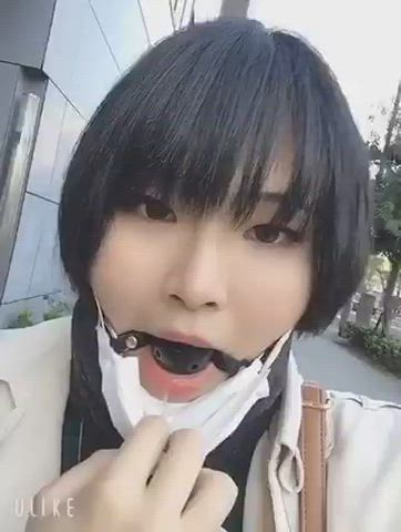 Ballgag under mask | Scrolller