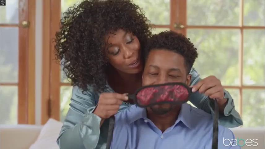 Babes - Misty Stone, Hazel Grace - Leading the Blindfolded | Scrolller