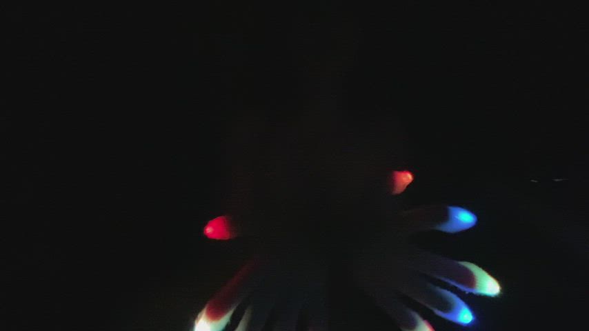 Topless light show to Tchami | Scrolller