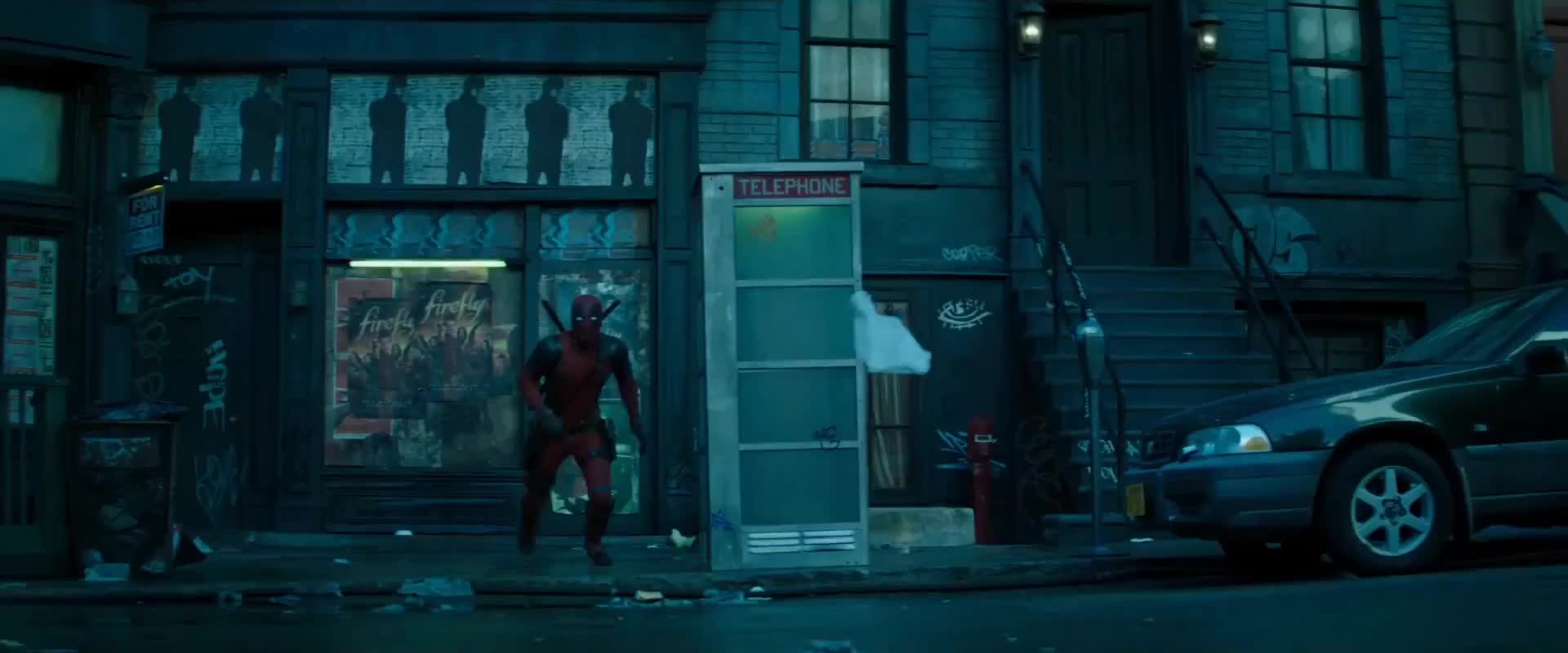 Deadpool running | Scrolller