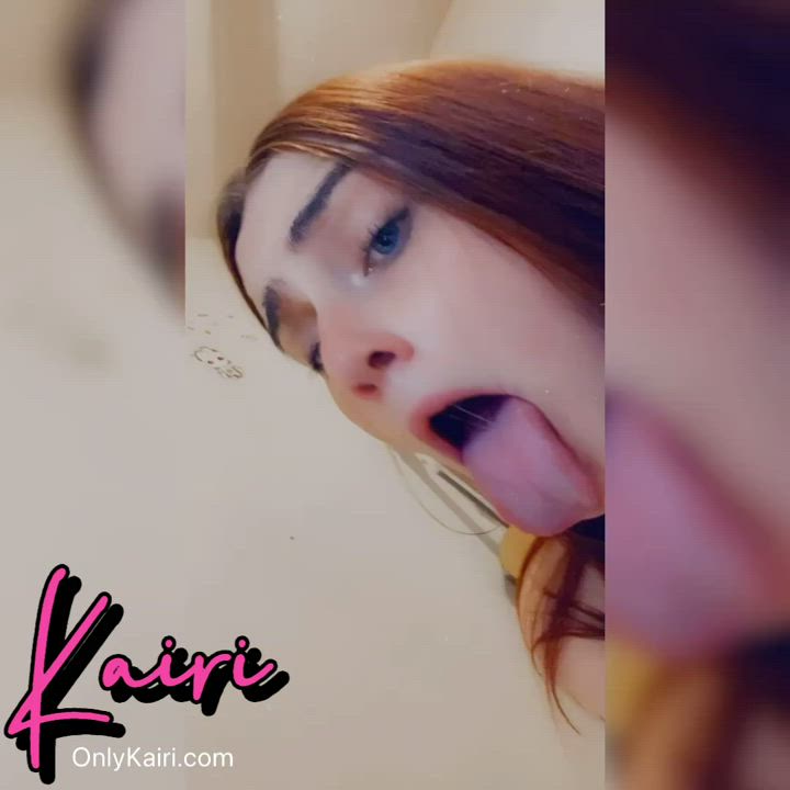 I missed you Daddy. Hold me down by the neck and fill up my throat, please. 🥺🥺🥺 | Scrolller