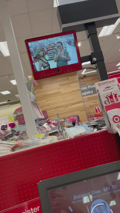 just checking out at target | Scrolller