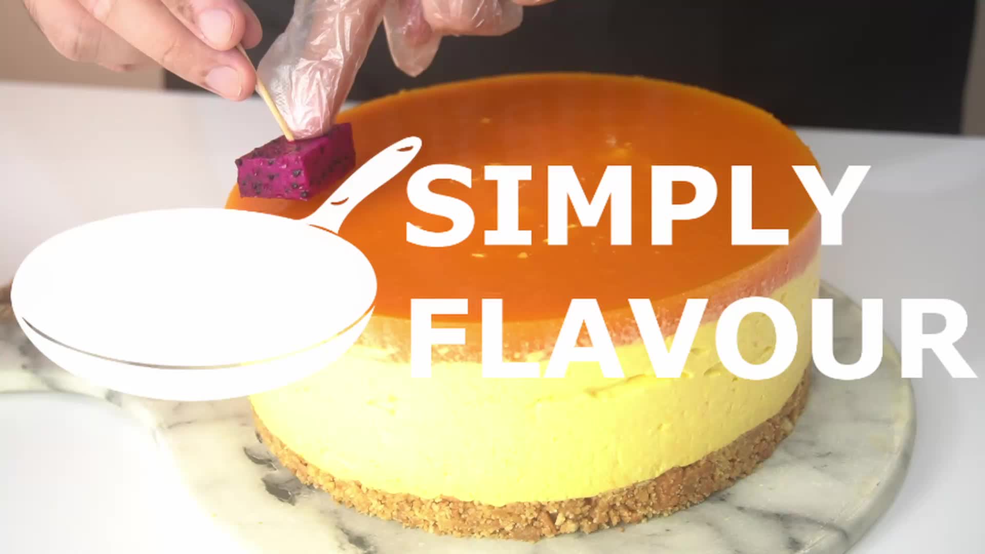 No-bake Mango Cheesecake | simply flavour | Scrolller