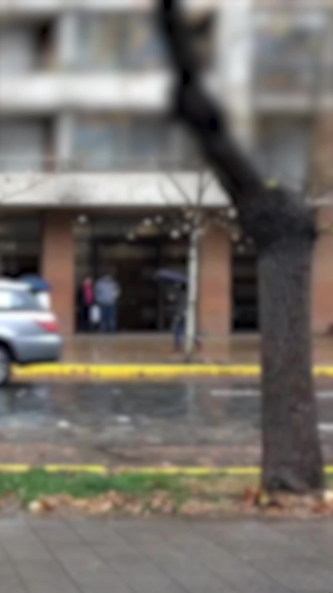 Pants fall down while strolling down the sidewalk! | Scrolller