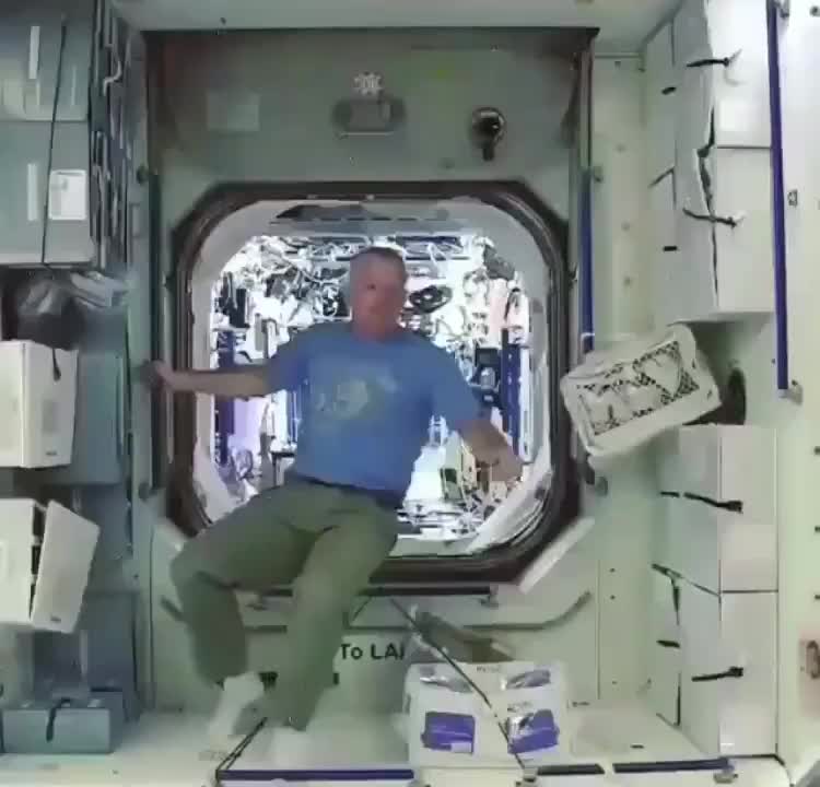 Playing soccer in the international space station... | Scrolller