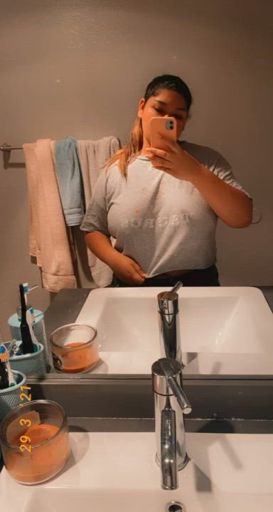 Late Night Tit Drop In My Pjs 😊 Scrolller