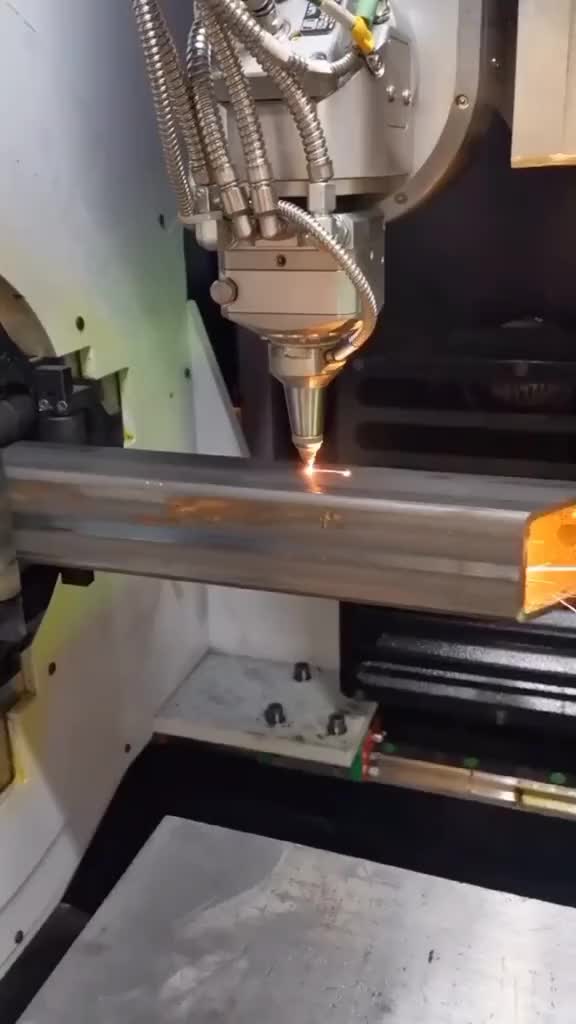 Automated laser steel cutting | Scrolller