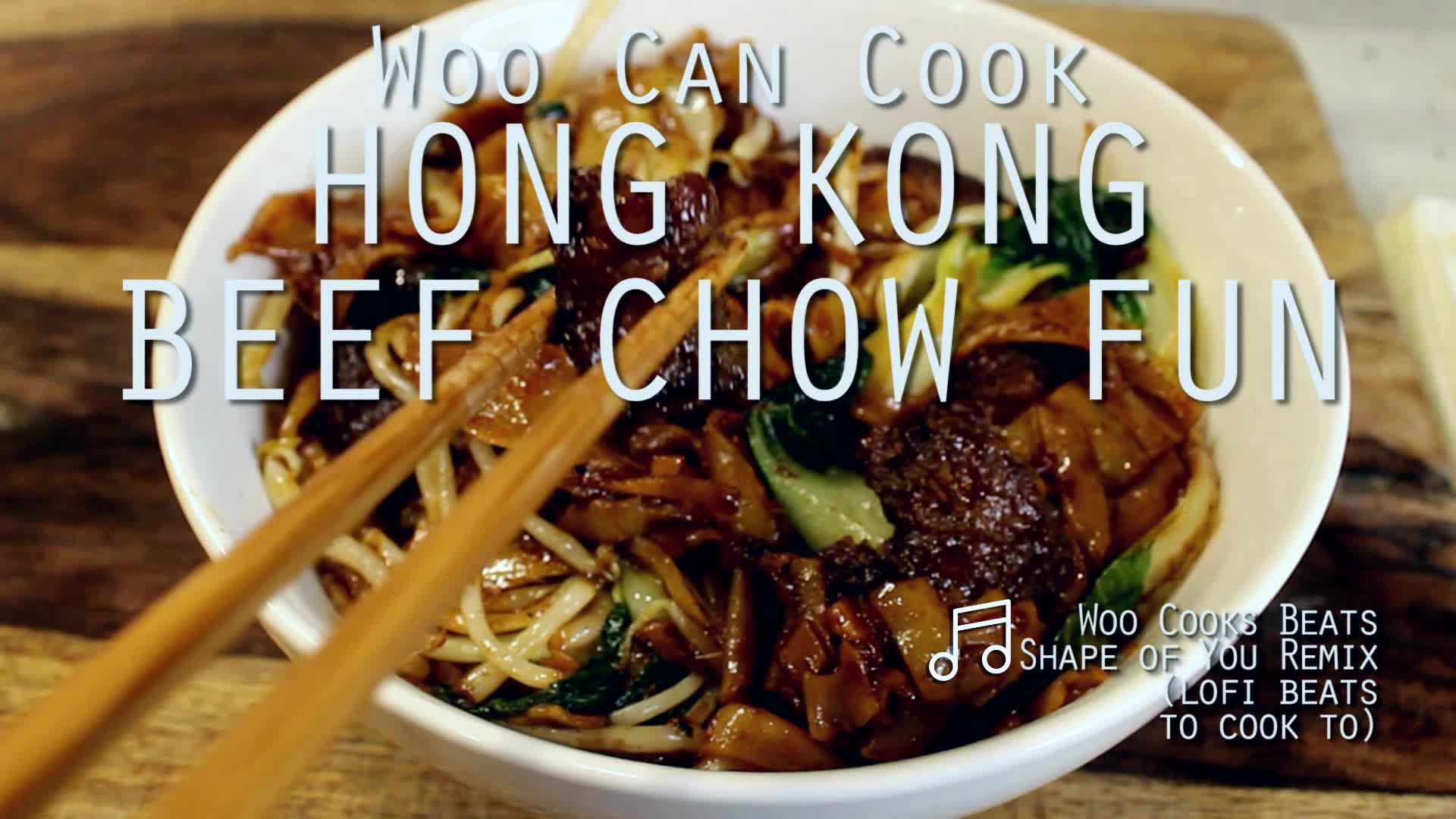 Woo Can Cook | Crispy Seared Beef Chow Fun | Scrolller