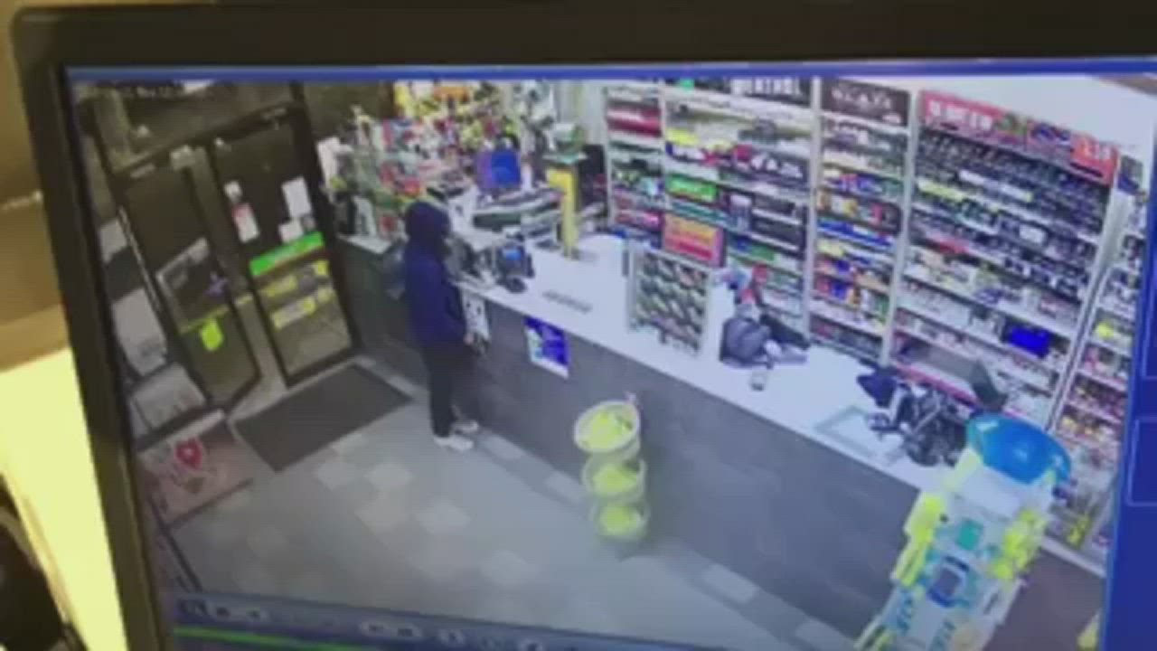 Guns akimbo! Attempted robbery Gone wrong. | Scrolller