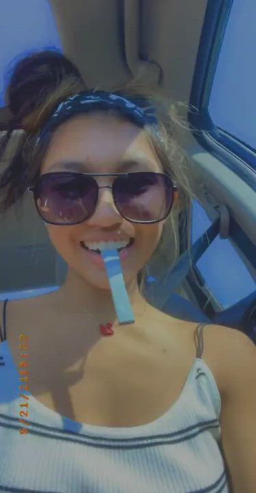 Flashing in the car | Scrolller